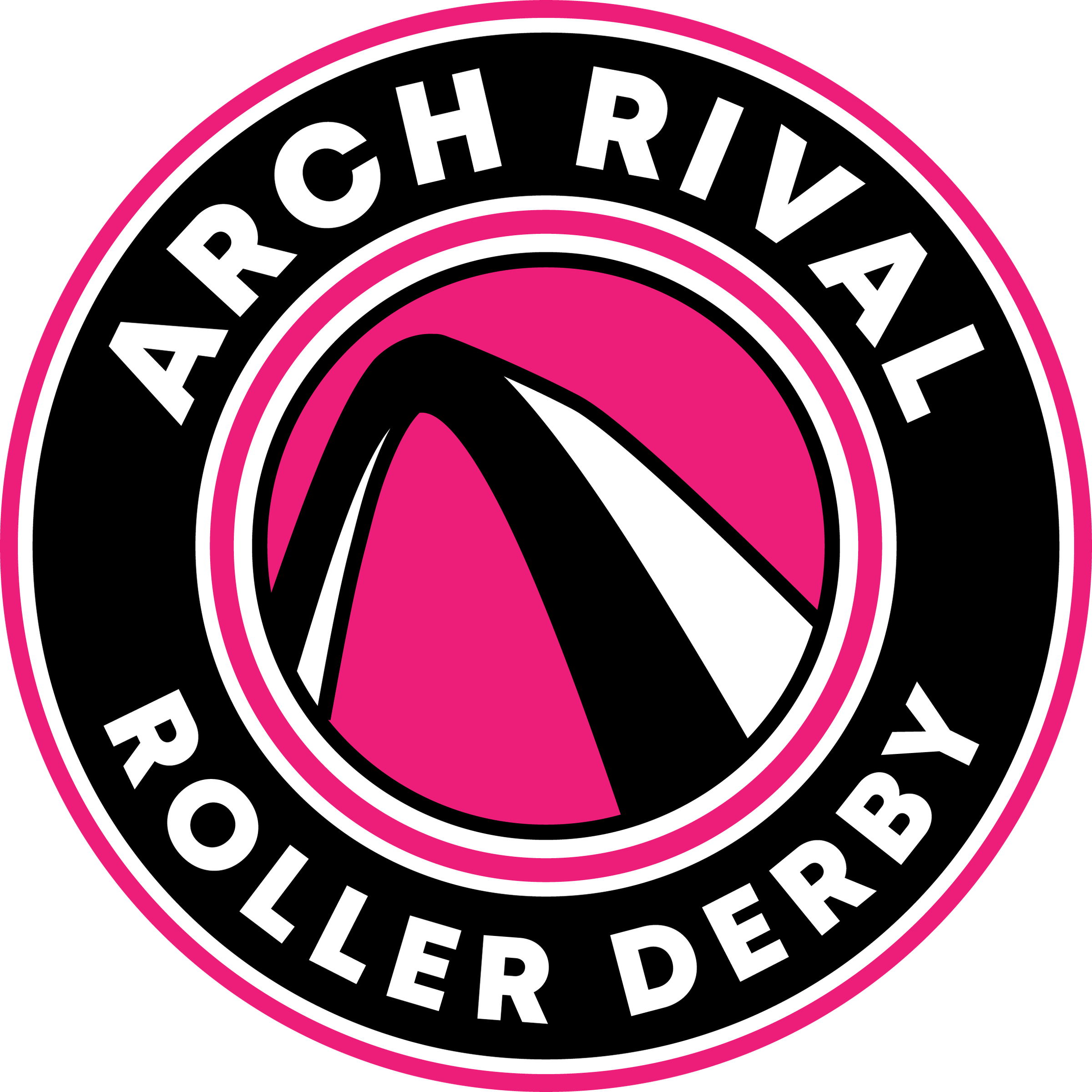 Arch Rival Roller Derby logo